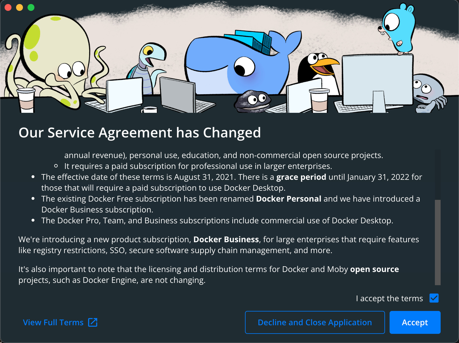【M2・Apple Chip対応】macOSのDocker Desktopのインストール方法