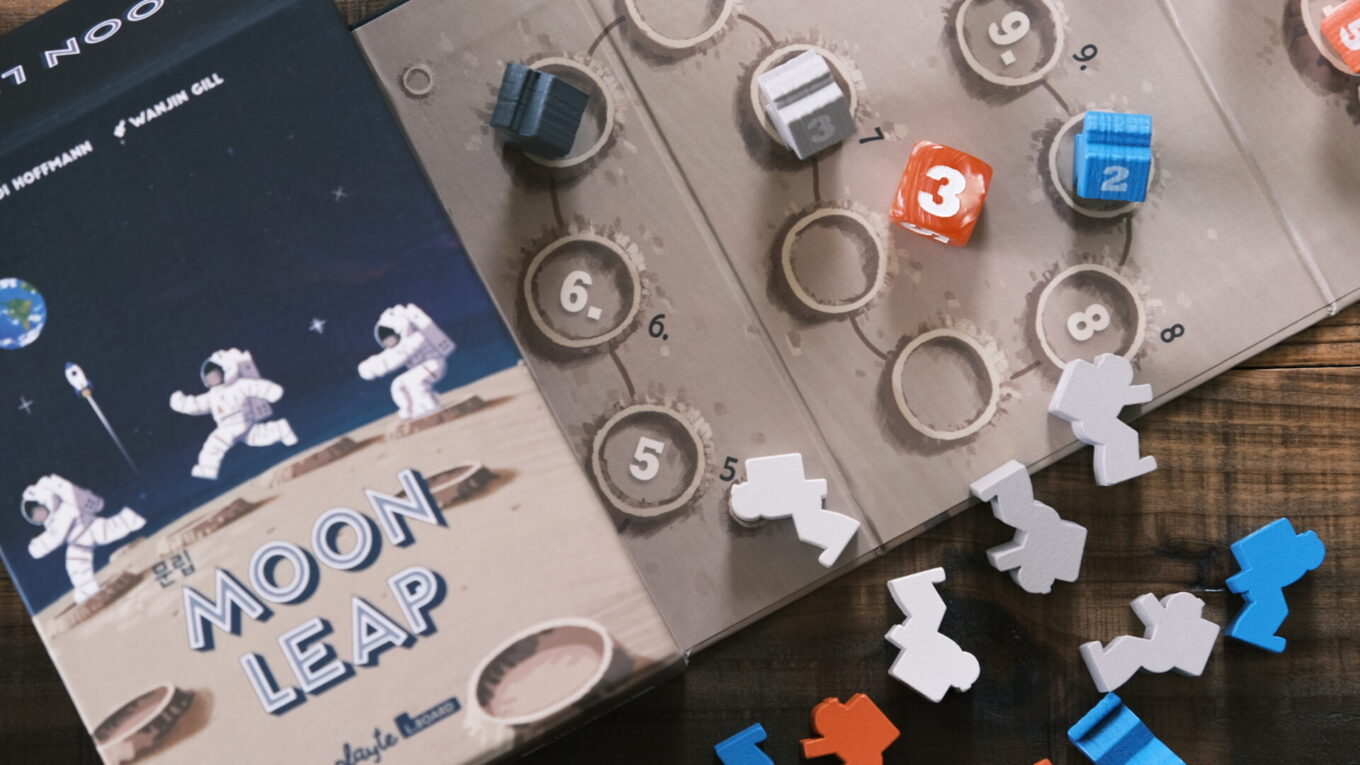 【ムーンリープ】箱がボードに！ダイスを振ってクレーターを目指せ